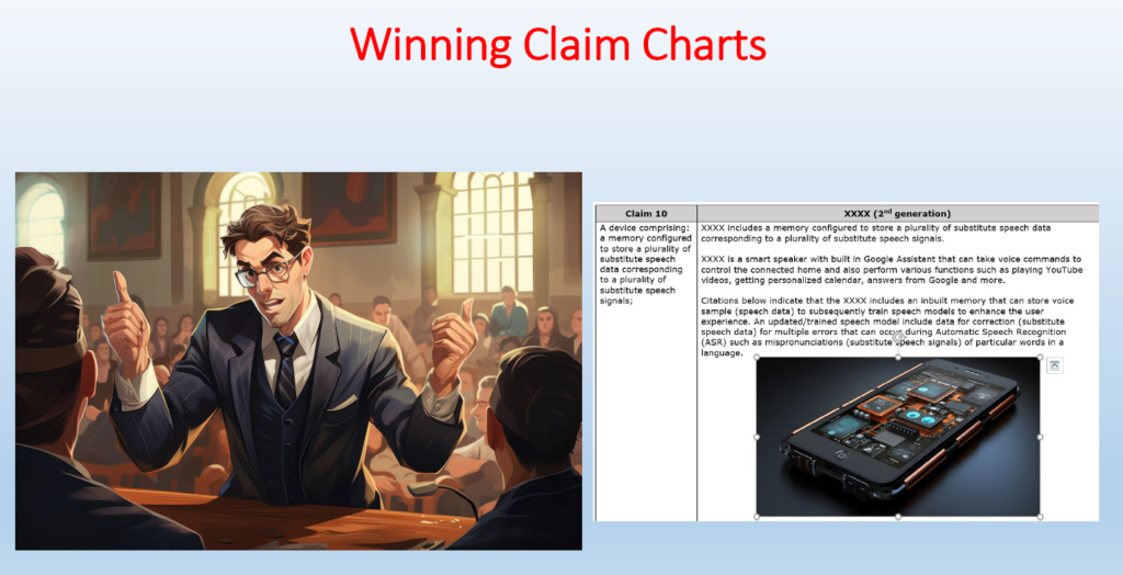 Winning Claim Charts: 5 Tips for Courtroom Success – Praxtal